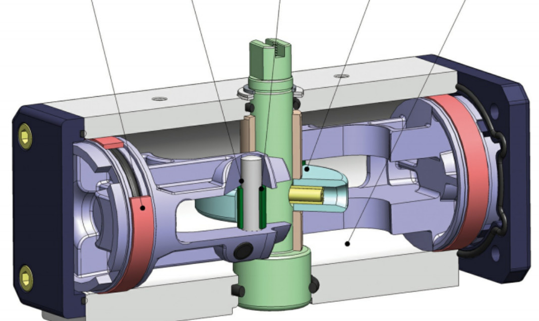 The development of the cylinder diaphragm for "Italian OMAL" brand valve