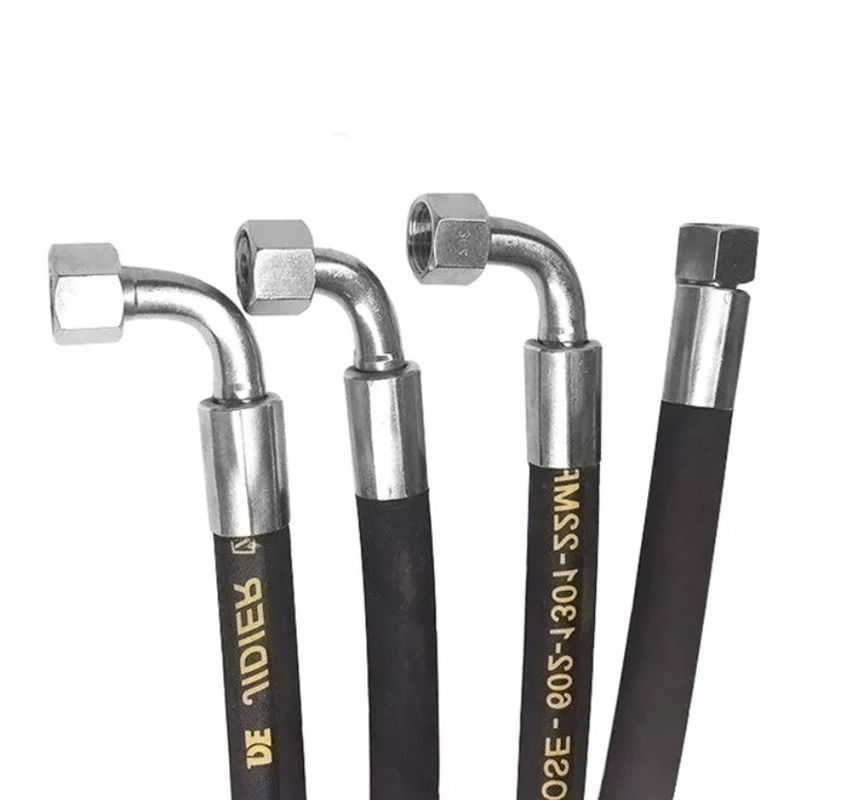 NR SBR Low Pressure Hydraulic Hose Fiber Braided Air Compressor Hose