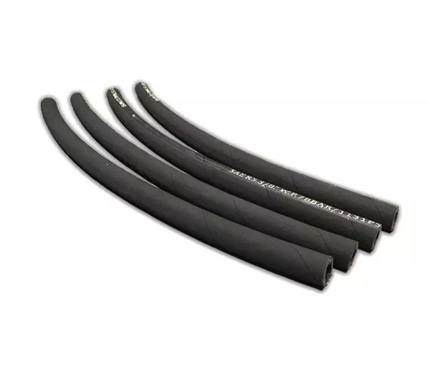 NR SBR Low Pressure Hydraulic Hose Fiber Braided Air Compressor Hose