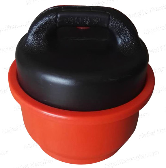 High-Performance 400mm Slurry Pipe Plug with Flanged Drain Valve and ...