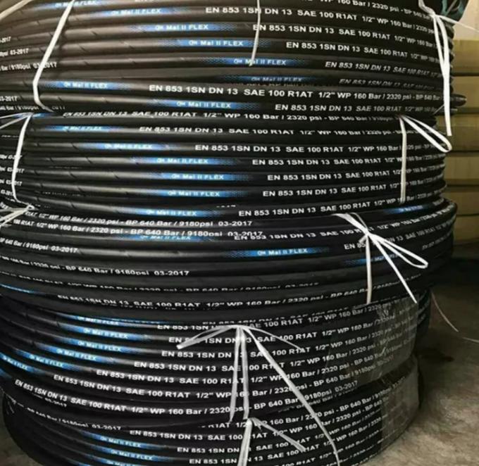 Excavators Loaders High Pressure Hydraulic Hose Large Diameter Braided ...